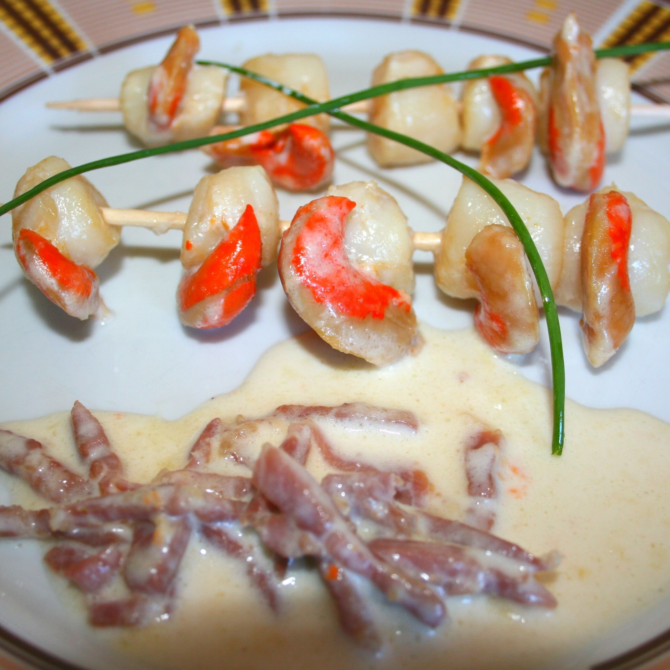 Saint Jacques whisky, une belle association pour une entrée festive