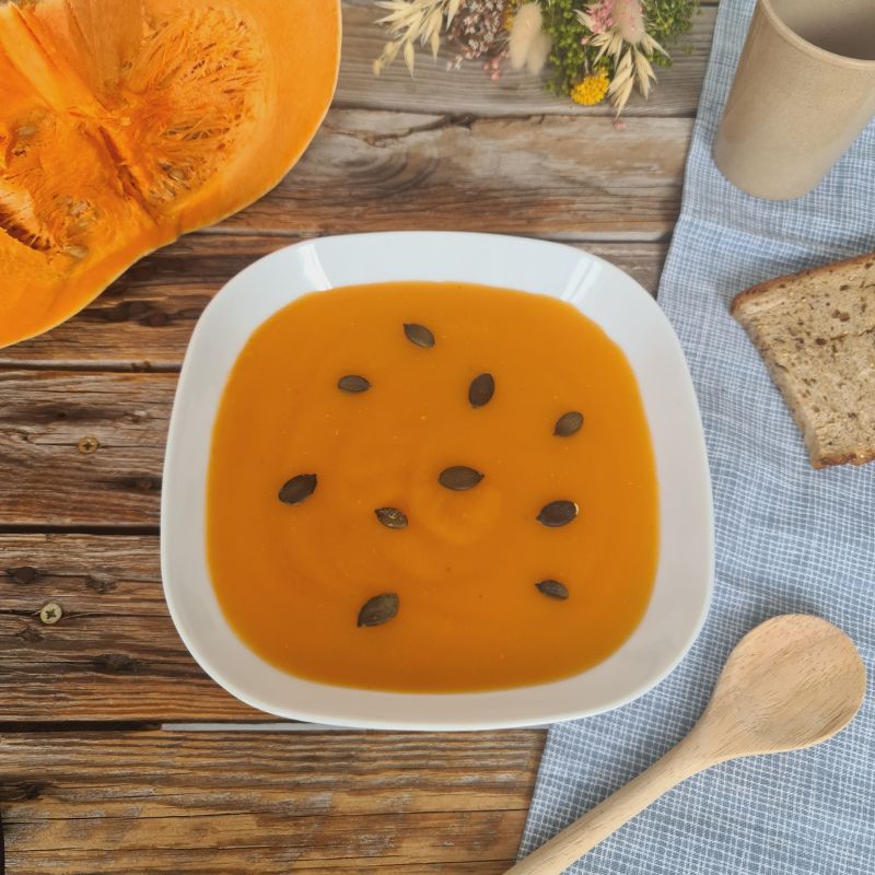 Soupe courge muscade, l'incontournable recette d'automne