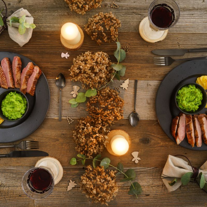 Menu réception hiver