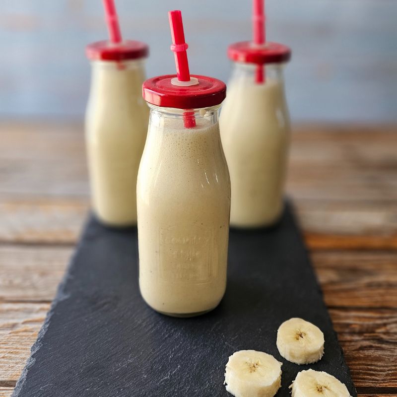 Milk shake banane, recette anti gaspi parfaite pour l'été